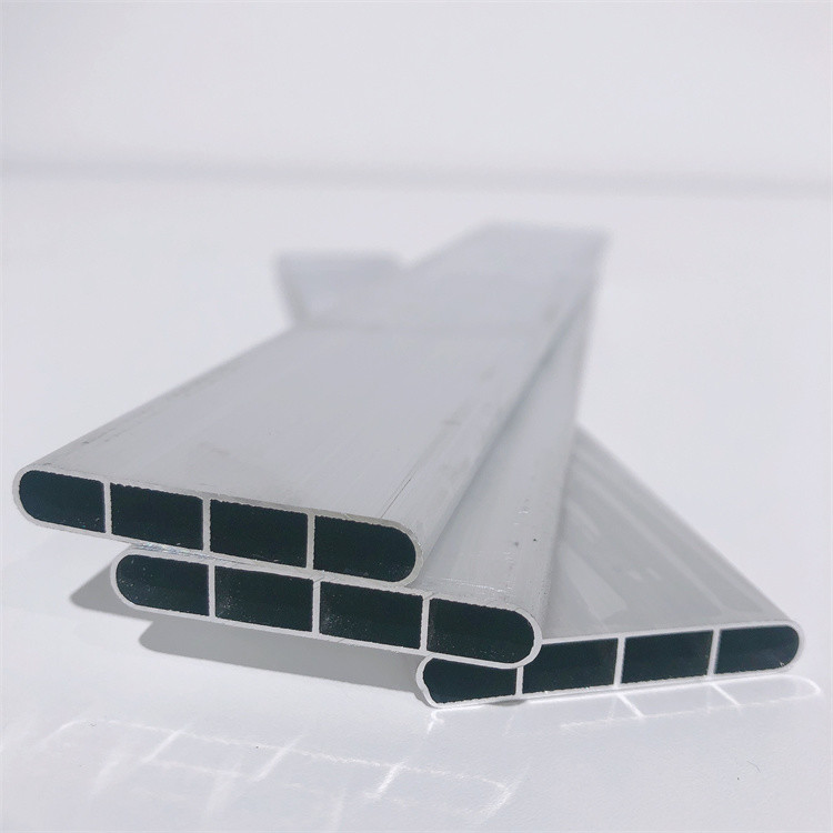 3003 Aluminium Extrusion Multiport Tube Multi Channel Flat Pipe Untuk ...
